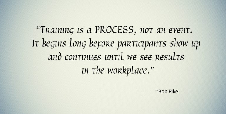 training-is-a-process-quote • | Trainers Warehouse | Trainers Warehouse